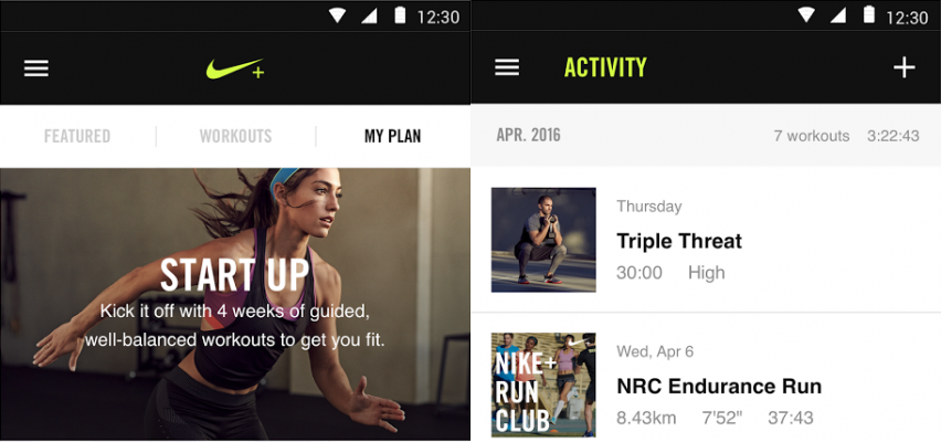 App Review: Nike+ Training Club